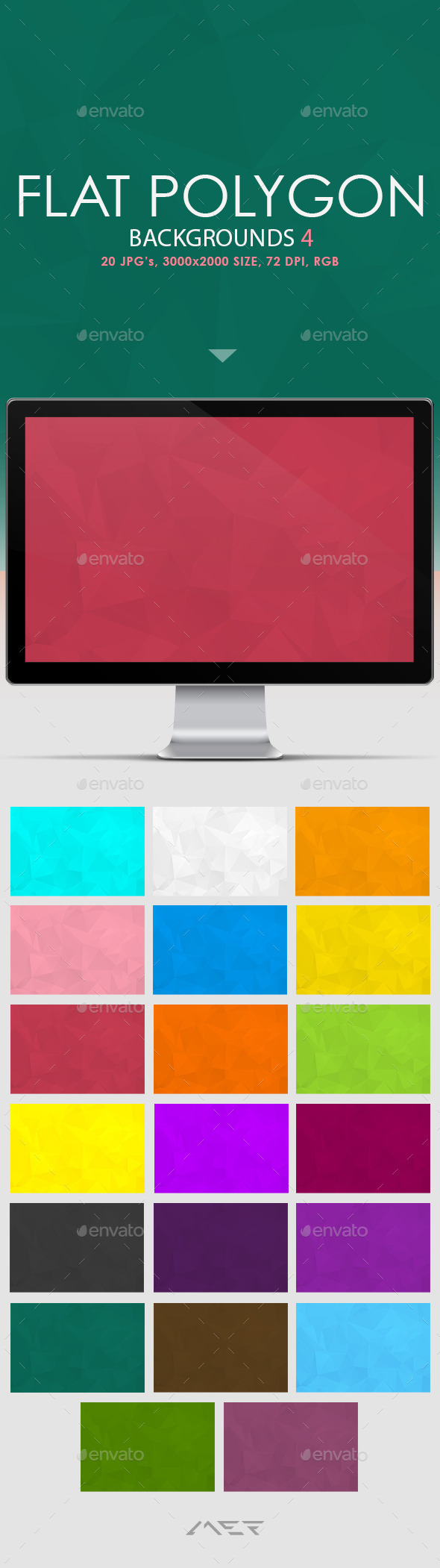 Polygon Backgrounds – Modern Graphic Design Inspiration At hoedit.com